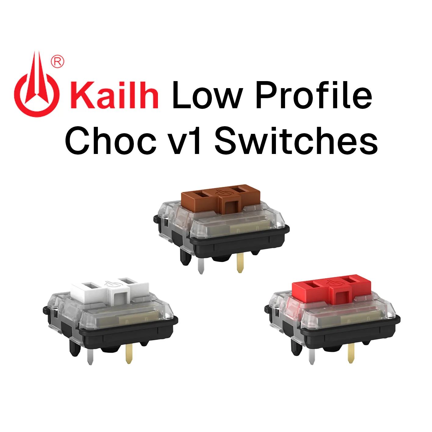Kailh Choc v1 Switches • Keebart.com